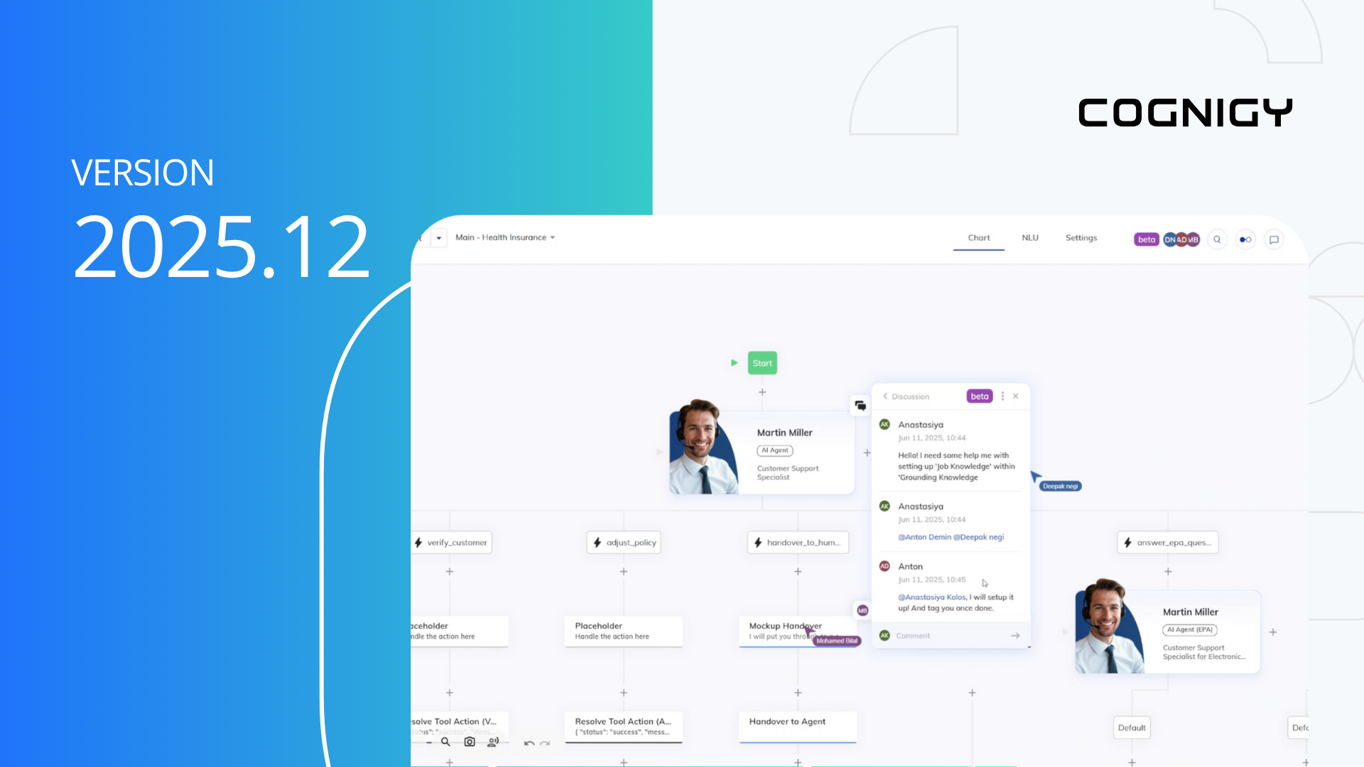Accelerated Collaboration, Real-Time Insights, and More with Cognigy.AI 2025.12 Release